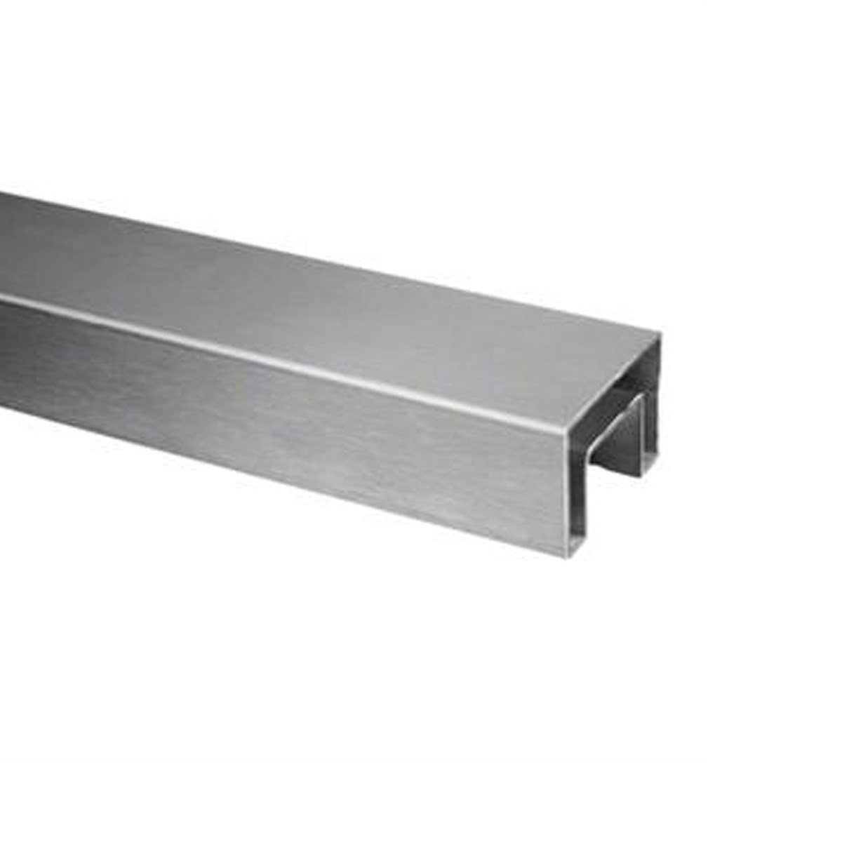 60x40mm 3m Stainless Steel Rectangular Slotted Tube | IMS