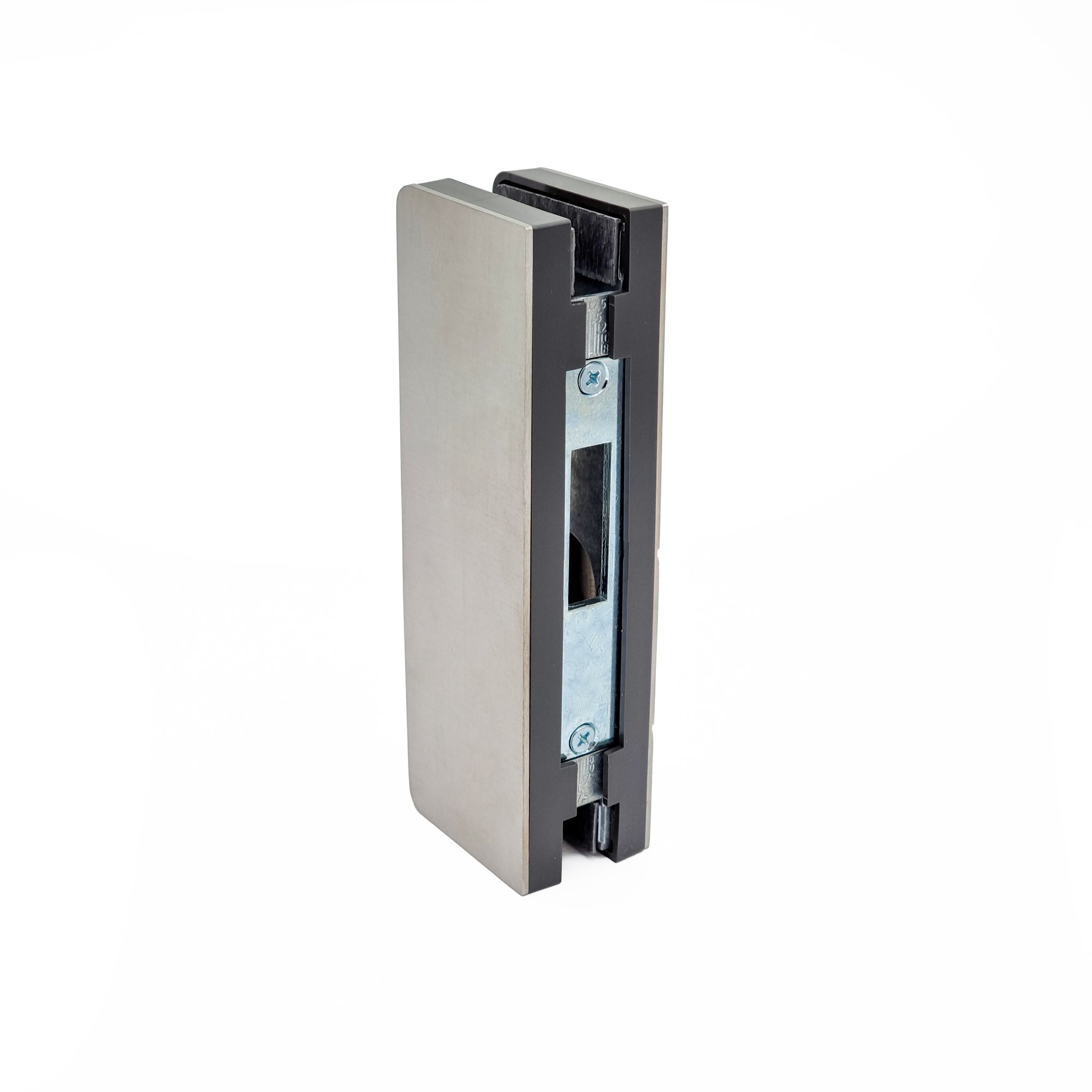Dorma-Glas Rectangular Keep Satin Finish 10-12mm Glass | IMS