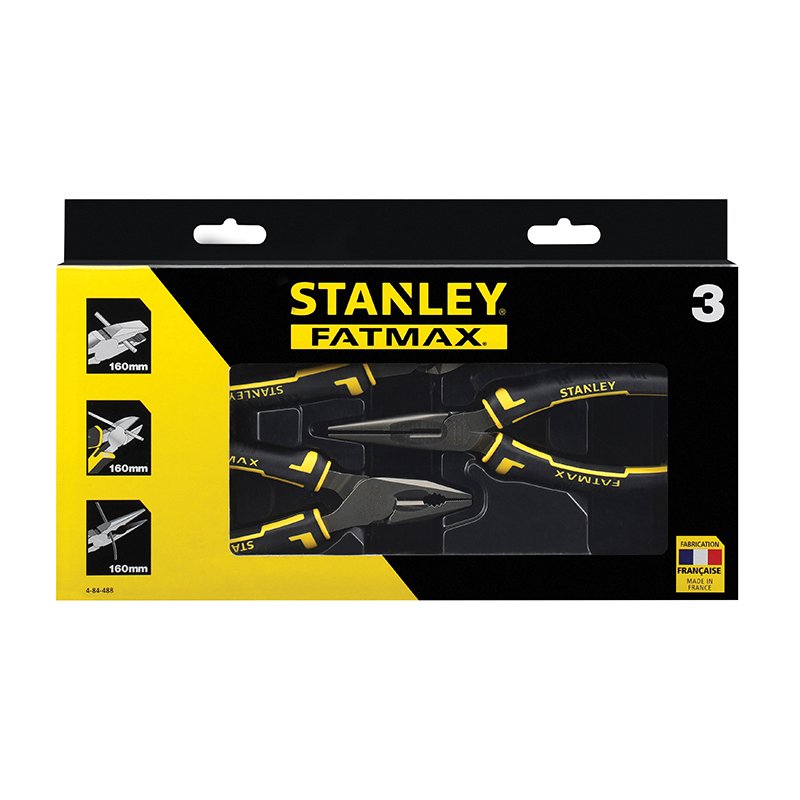 STANLEY - FatMax Pliers Set, 3 Piece | IMS