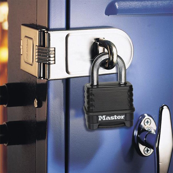 Master Lock - Excell 4-Digit Black Finish Combination 50mm Padlock | IMS