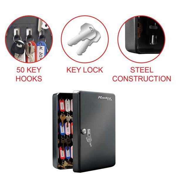 Master Lock - Medium Key Storage Lock Box For 50 Keys | IMS