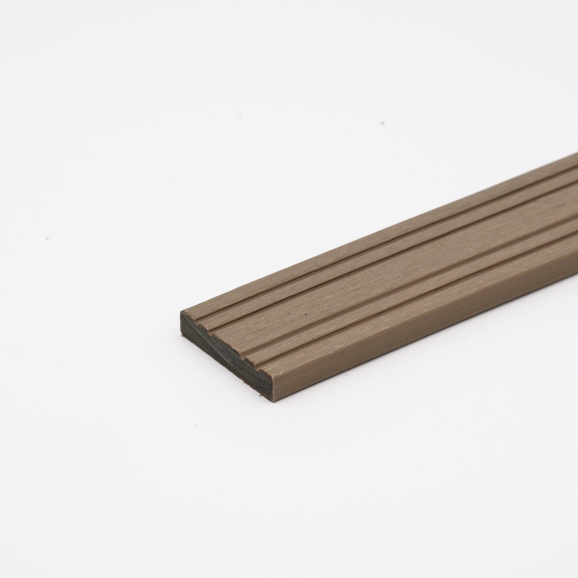 EazyClad 5S - Clay Beige Composite Slatted Cladding Flat Trim | IMS