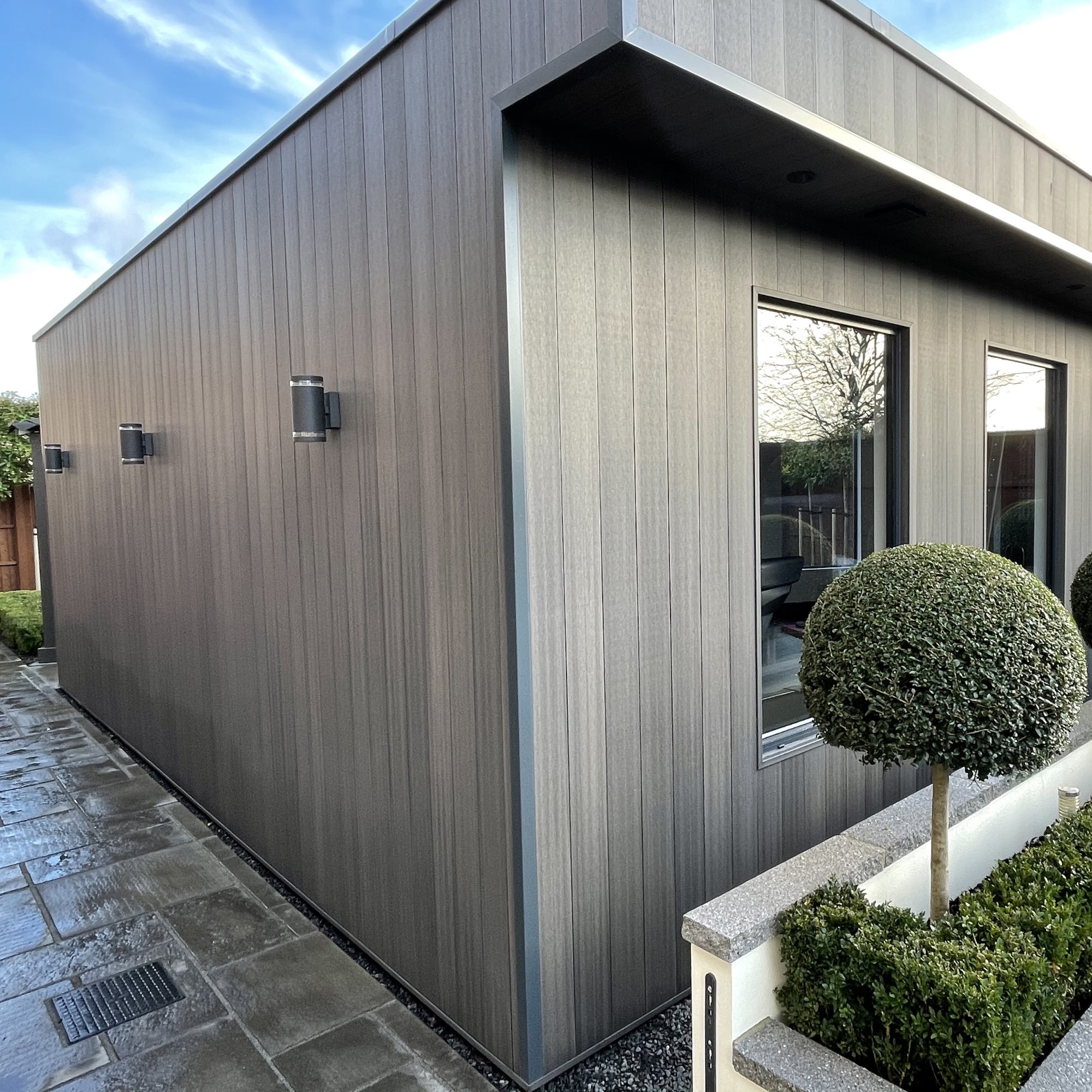 Ecoscape Forma - Argent Composite Panel Cladding Board | IMS
