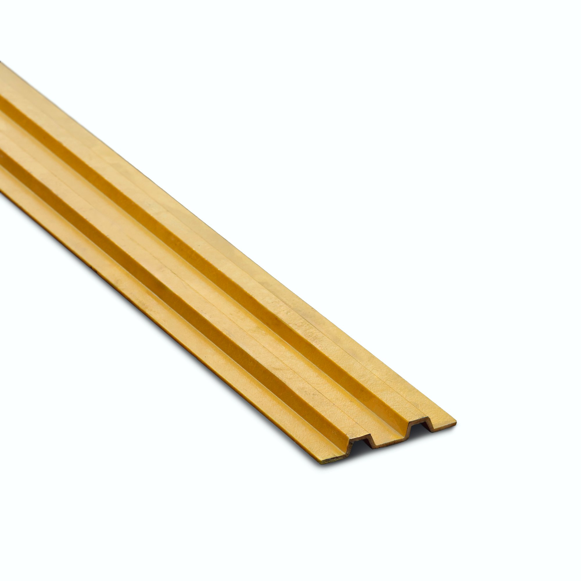 6m Pultruded Toeplate Kickplate - 3mm x 100mm - Yellow | IMS