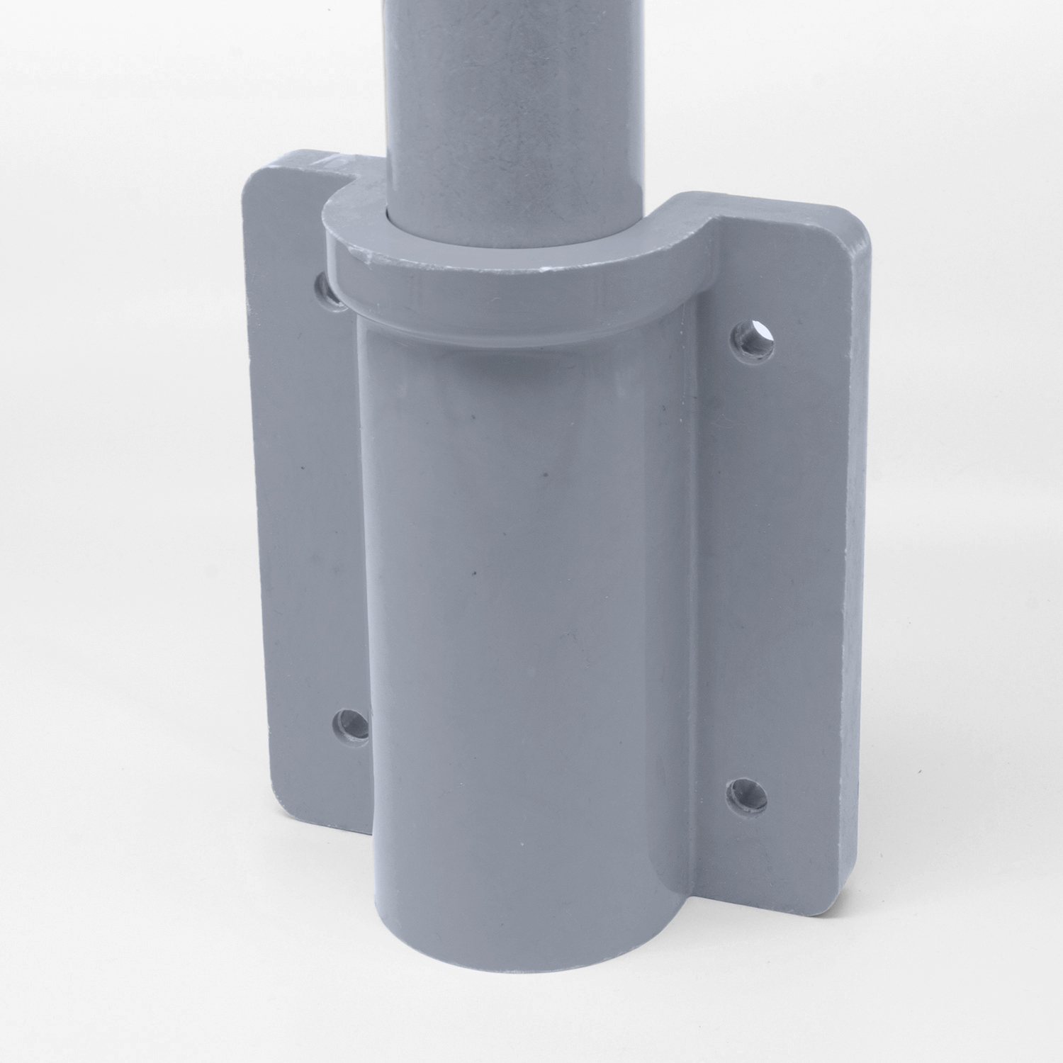 146 - Side Fix Wall Socket to suit 50mm GRP Handrail - Grey | IMS