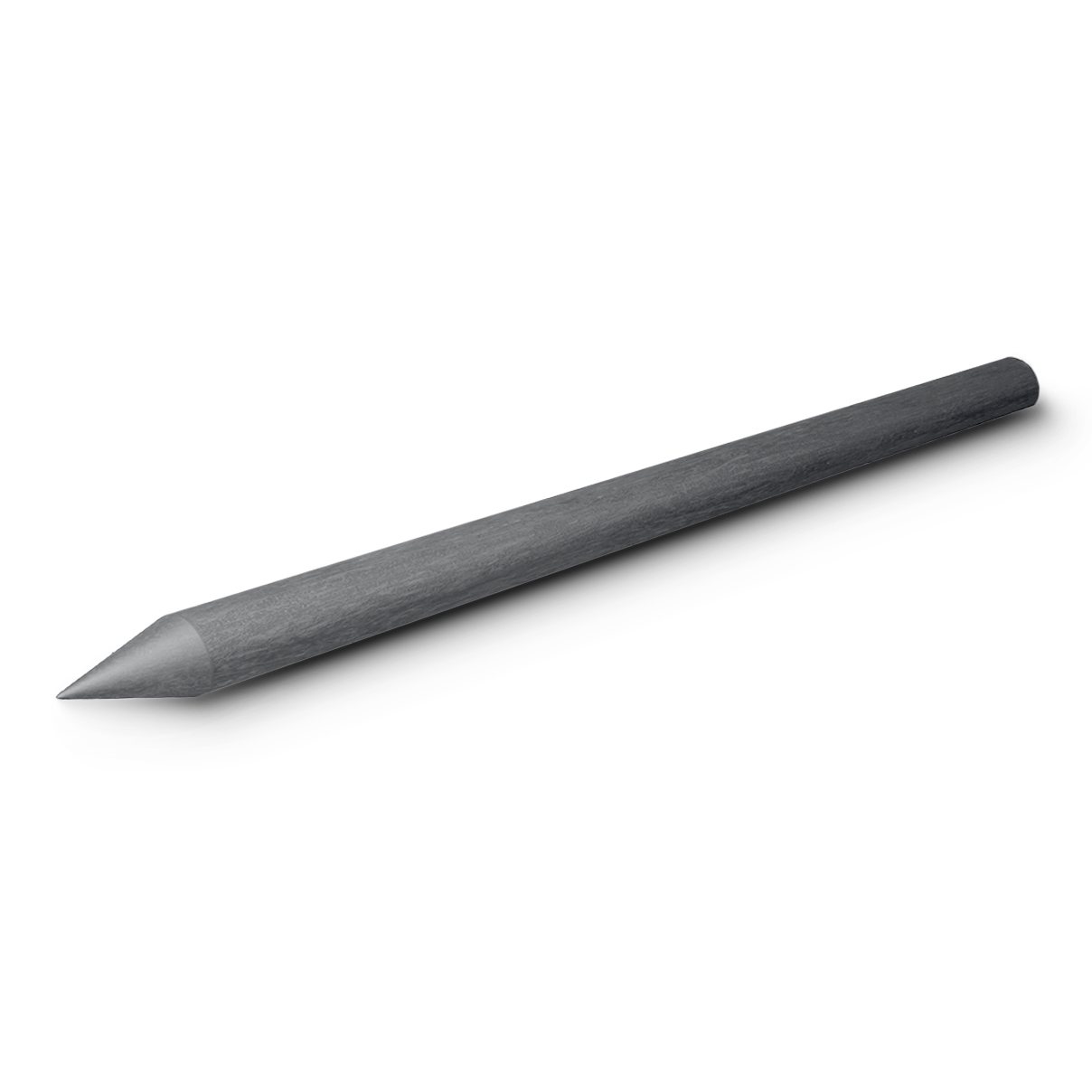 70mm Plastic Round Post with Spike - Grey | IMS