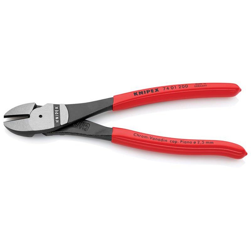 Knipex - High Leverage Diagonal Cutters PVC Grip 200mm | IMS