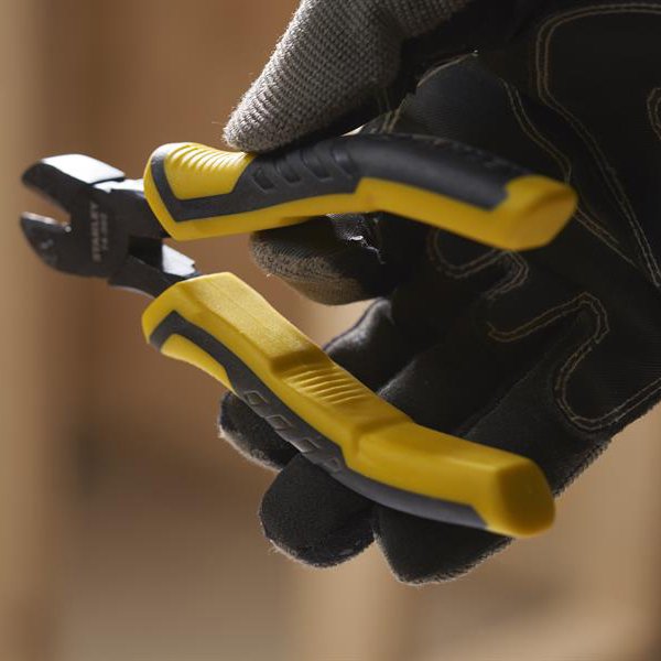 STANLEY - ControlGrip Diagonal Cutting Pliers 180mm (8in) | IMS