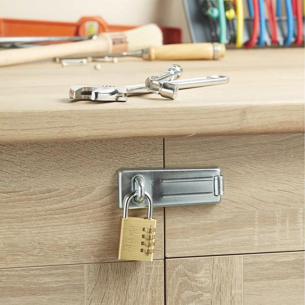 Master Lock - Brass Finish Combination Padlock | IMS