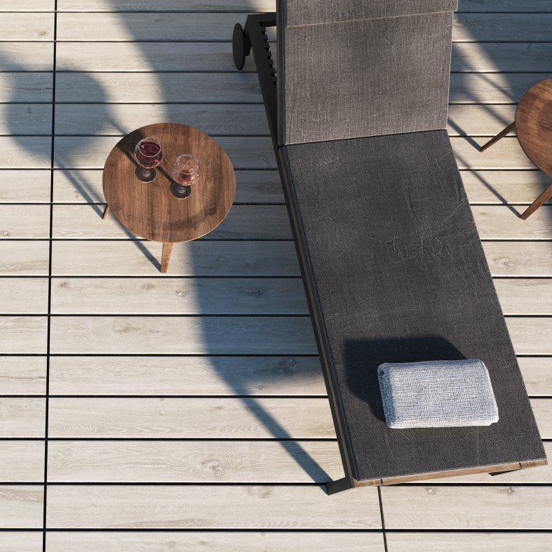 A1 EazyDeck - Porcelain Decking Board - Maple | IMS